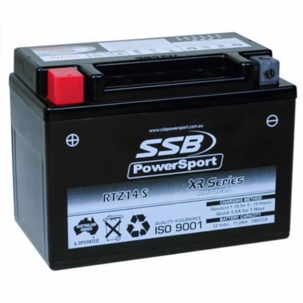 SSB RTZ14-S XR Series Motorcycle Battery - Signature Batteries