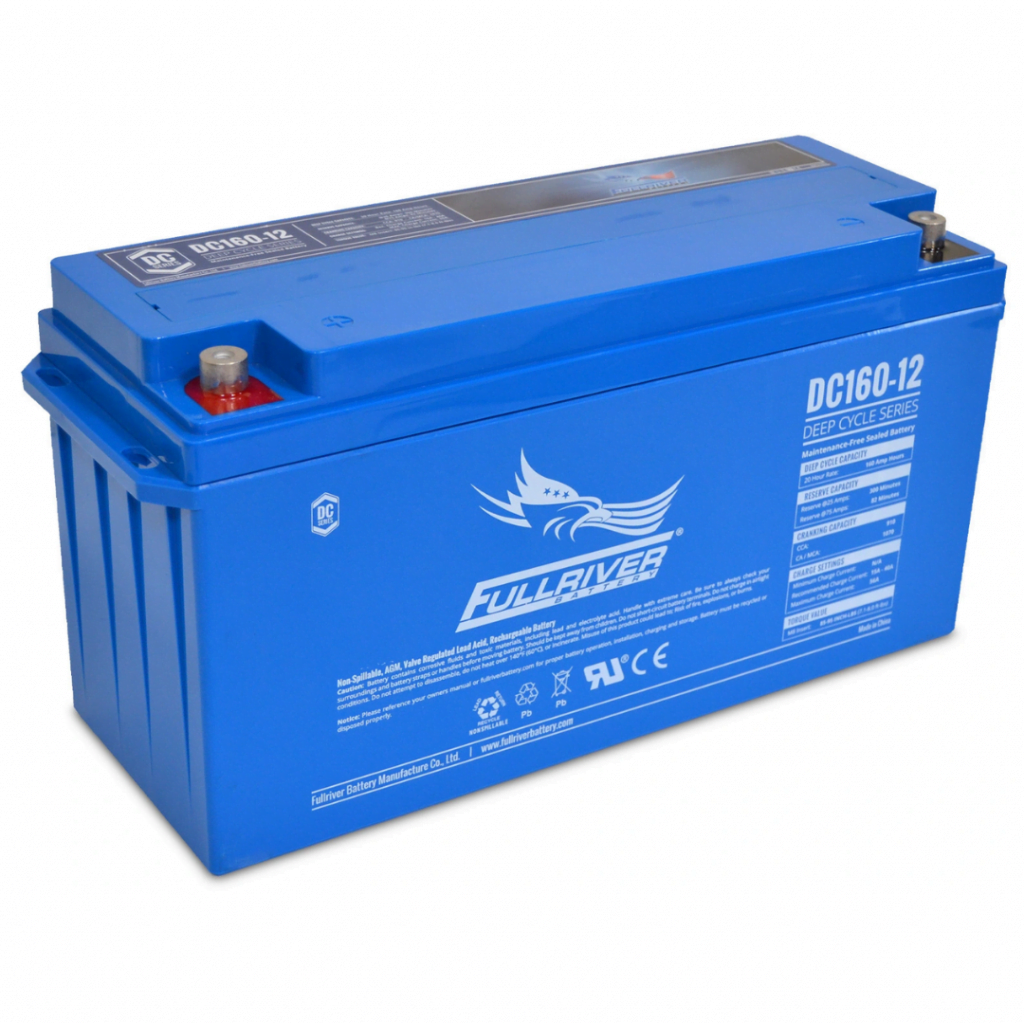 FullRiver DC160-12 Deep Cycle AGM Battery - Signature Batteries