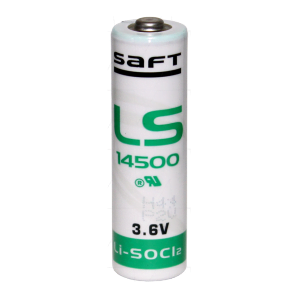 Saft LS14500 AA size 3.6V Lithium Thionyl Chloride Battery - Bobbin ...